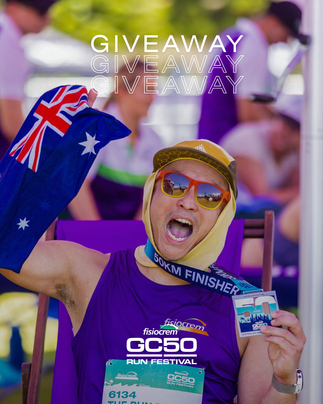 WIN a fisiocrem recovery pack + GC50 entry | Competition T&Cs | fisiocrem